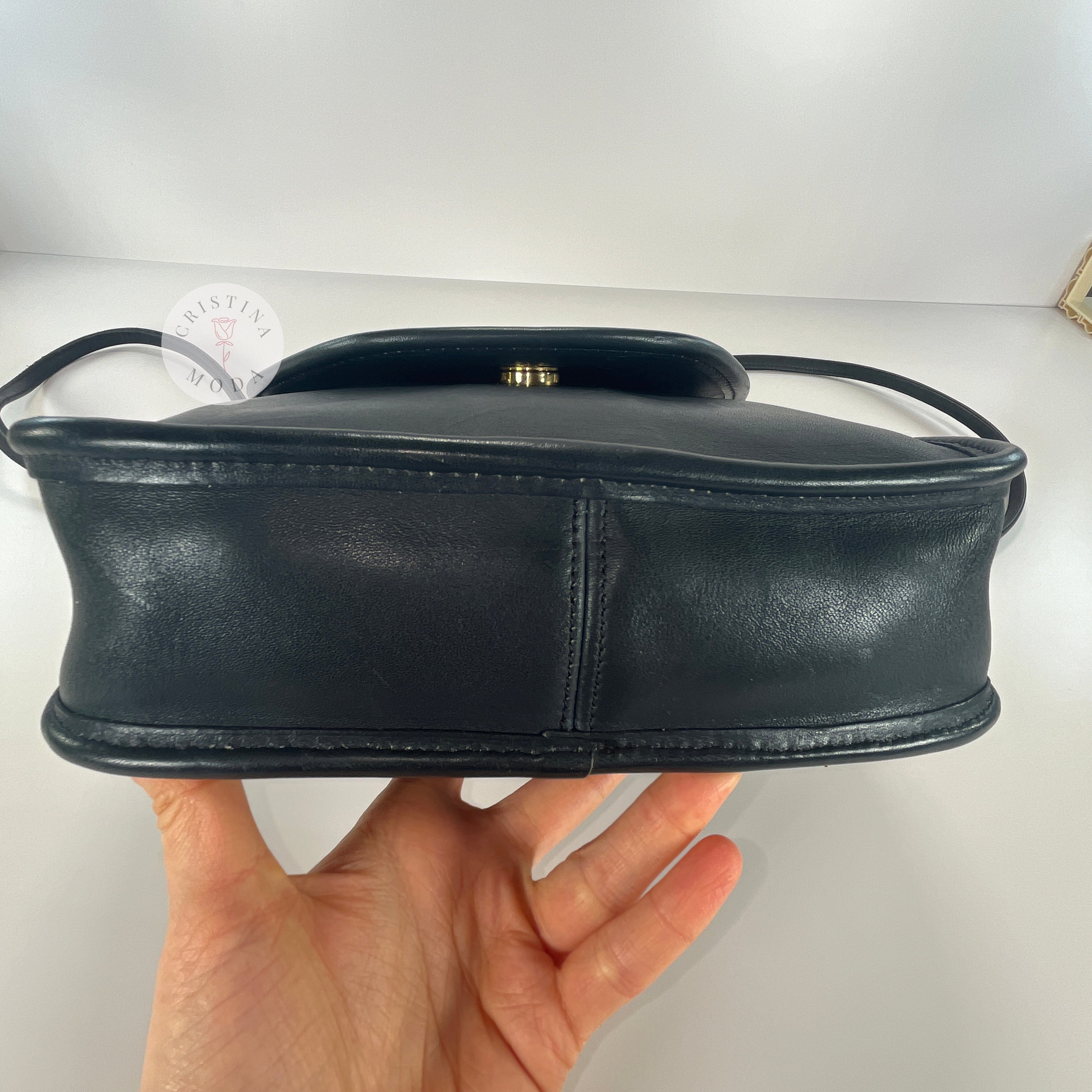Vintage Coach Lindsay Bag 9888 Navy USA – Cristina Moda Vintage