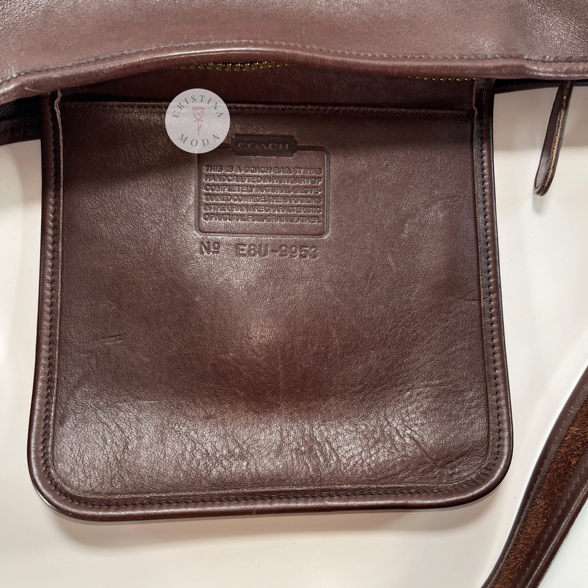 Vintage Coach 9953 Helen's Legacy Bag Mahogany 1998 Hungary – Cristina ...