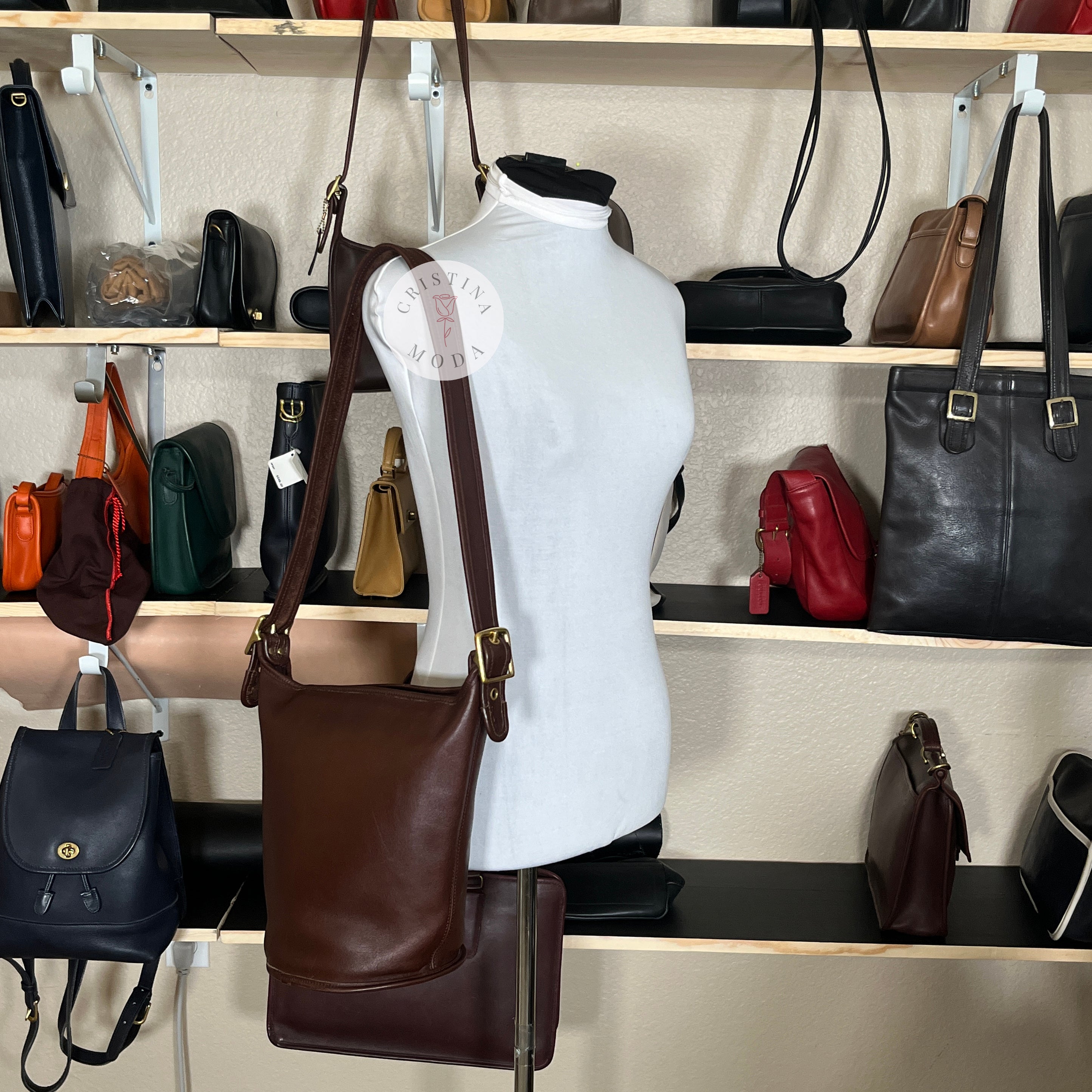 Vintage Coach 9953 Helen's Legacy Bag Mahogany 1998 Hungary – Cristina ...